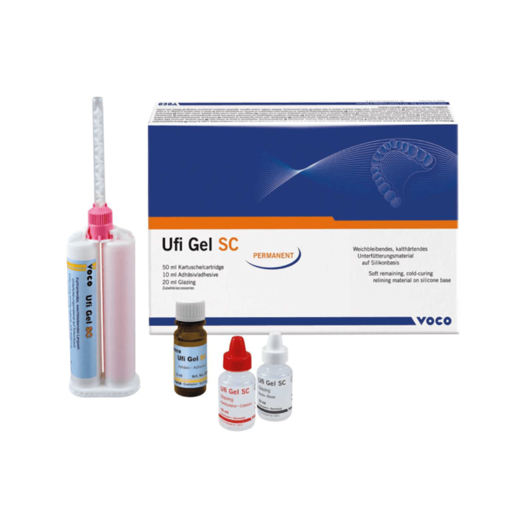 VOCO UFI GEL SC MATERIAL DE REBASE INTRAORAL BLANDO KIT 50 ML ...